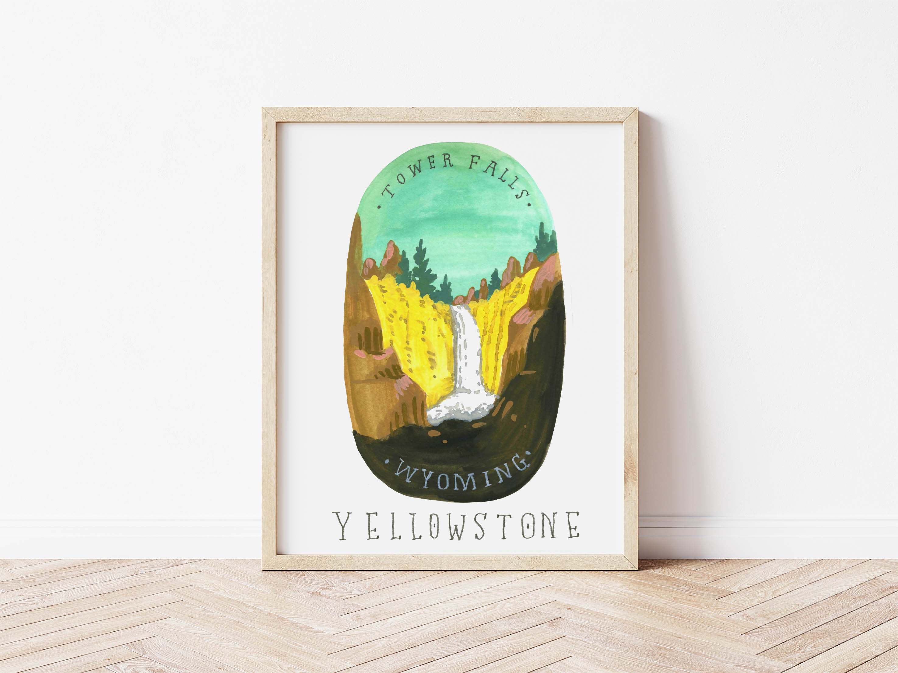 Yellowstone National Park Art | Yellowstone Gift – Angela Staehling