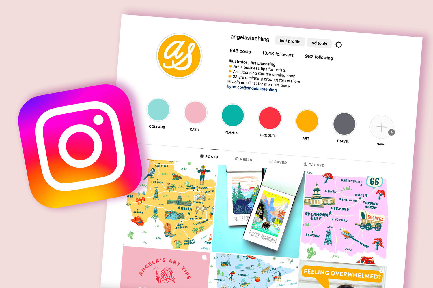 How To Craft a Stand-Out Insta Bio For Your Artist Licensing Page ...