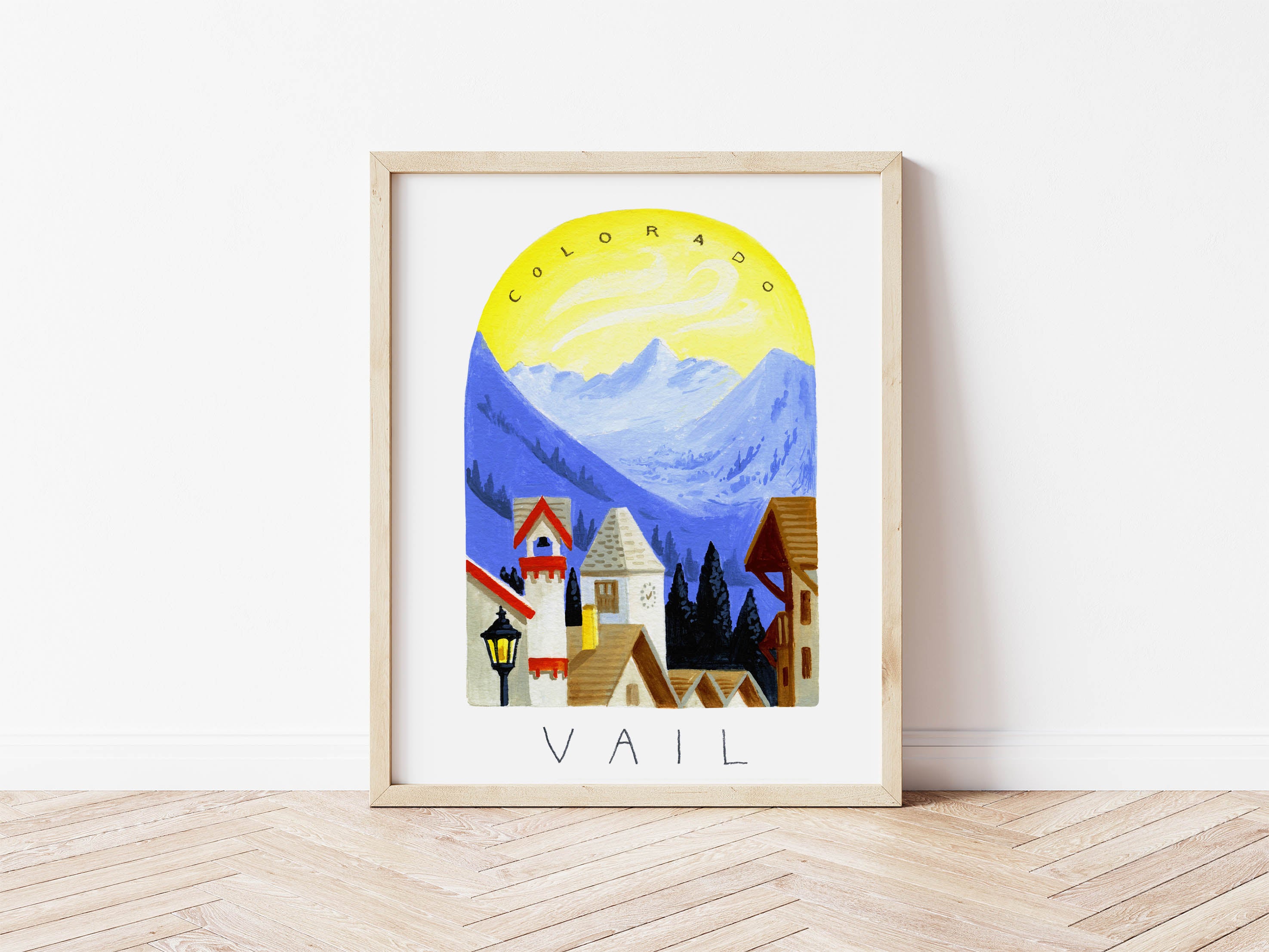 Vail Art | Modern Vail Village Art – Angela Staehling